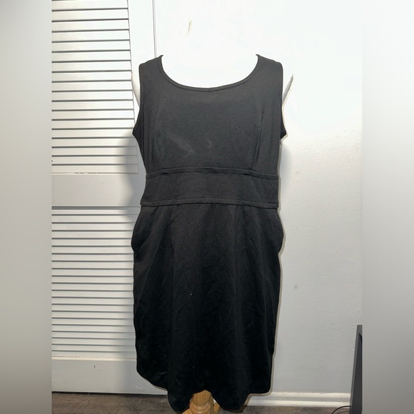 George | Dresses | George Womens Black Dress Wpockets Sz 618 Xl | Poshmark